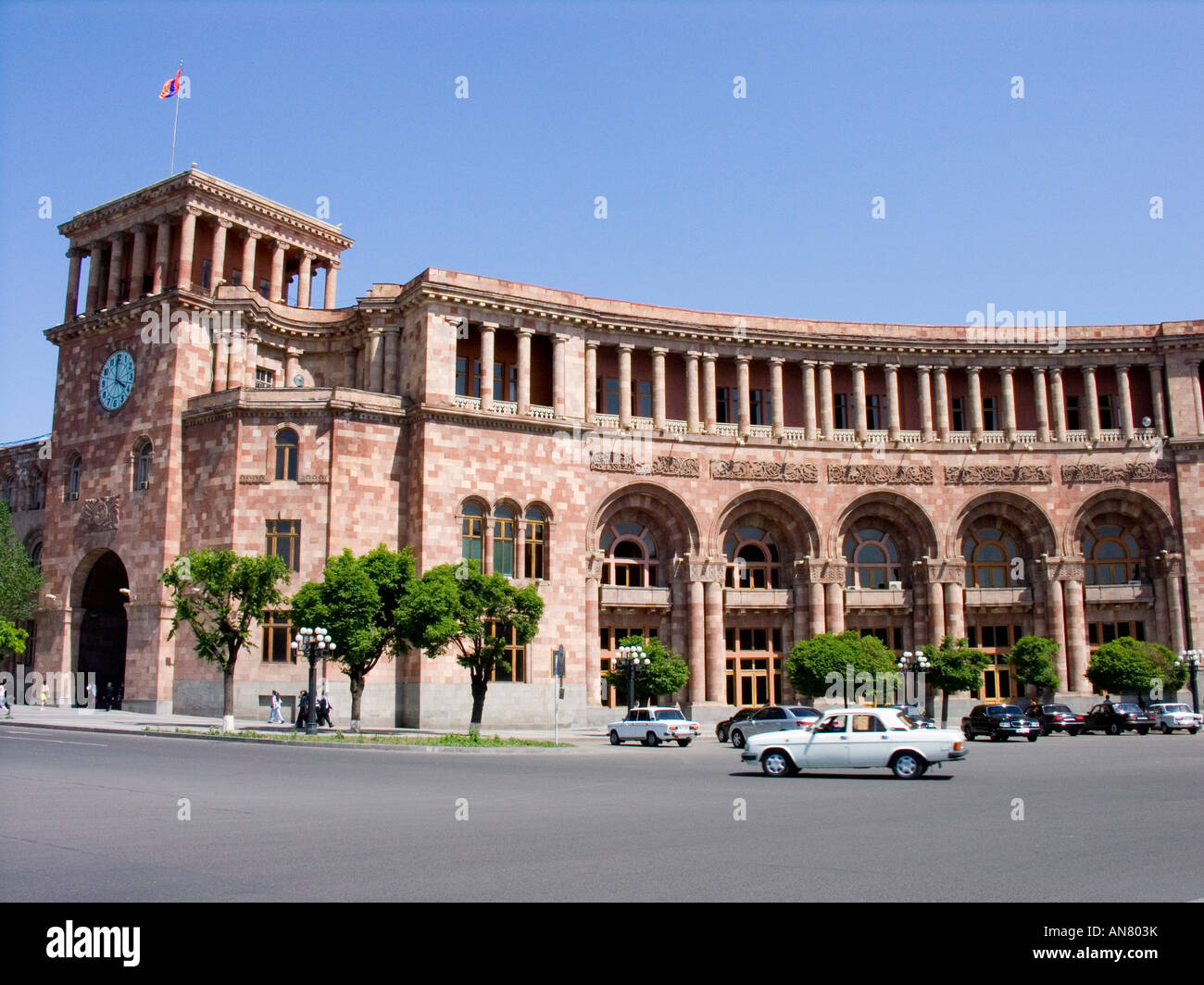 Republic Square, Yerevan, Armenia Stock Photo - Alamy