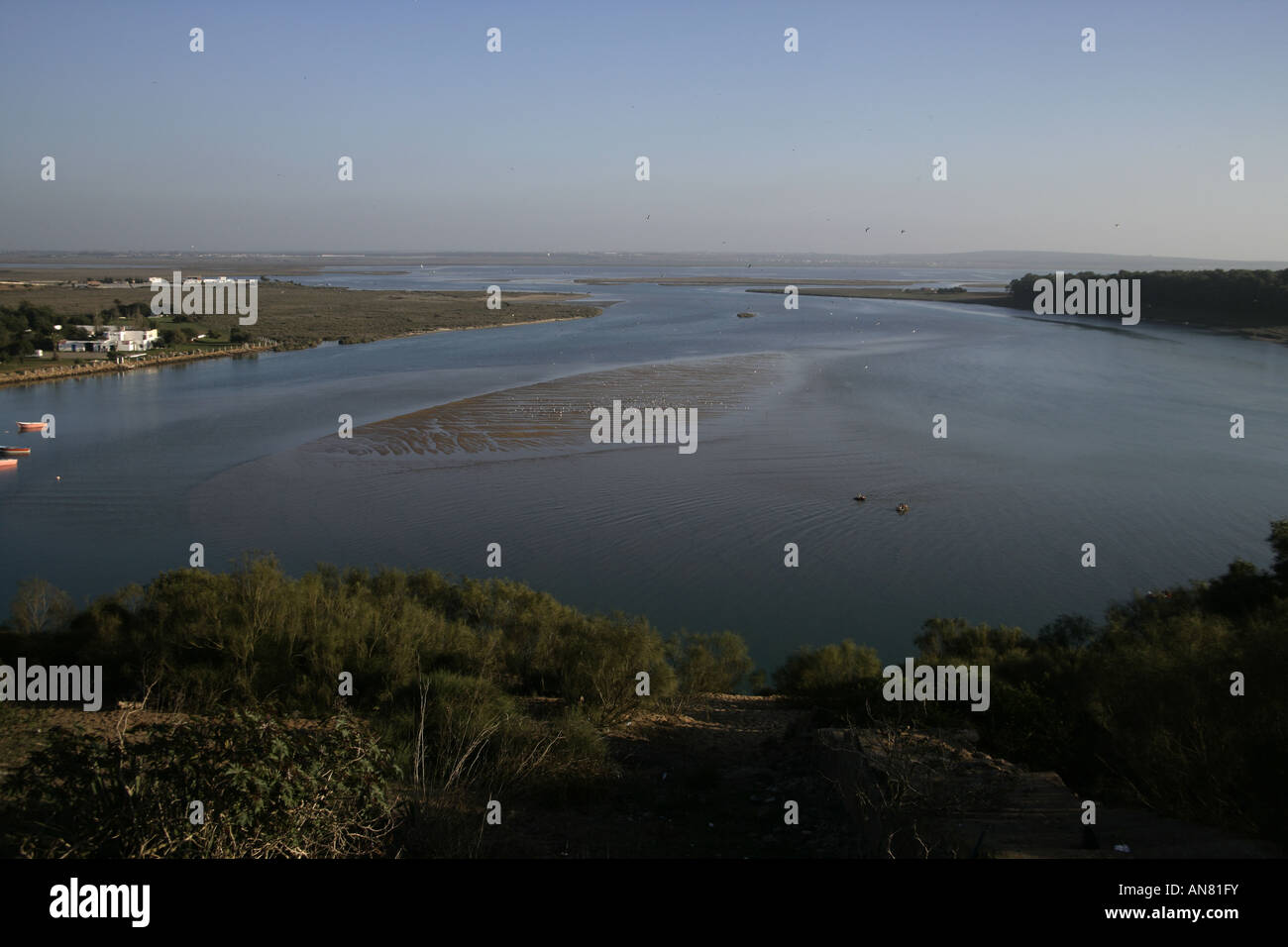 Moulay Bousselham Reserve The Merja Zerga Morocco Stock Photo - Alamy