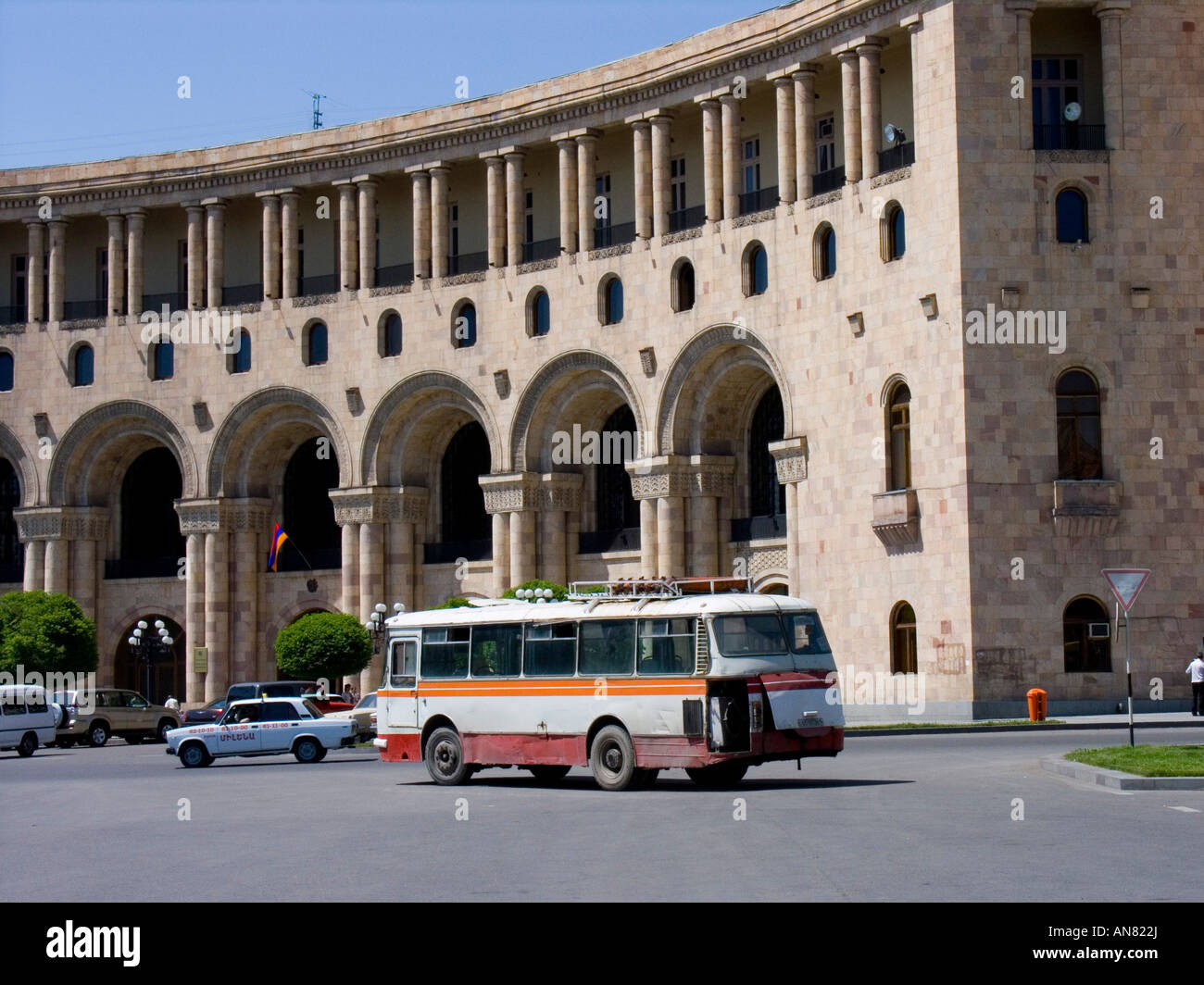 Republic Square, Yerevan, Armenia Stock Photo - Alamy