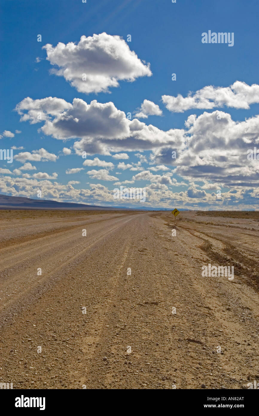 Empty Road with Blue Sky Stock Photo - Alamy