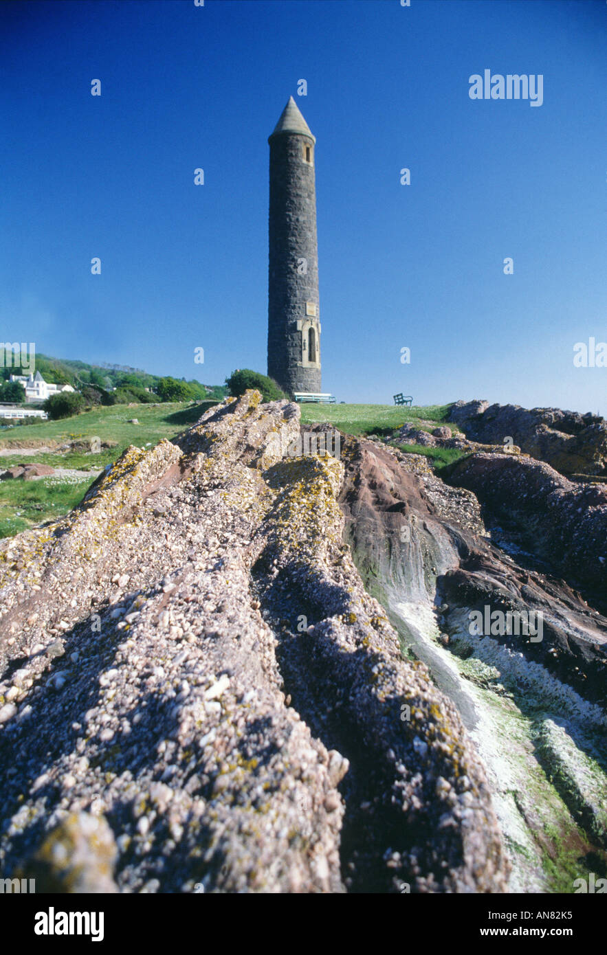 Largs pencil monument hi-res stock photography and images - Alamy