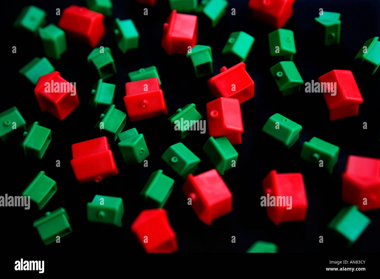 Monopoly houses hi-res stock photography and images - Alamy