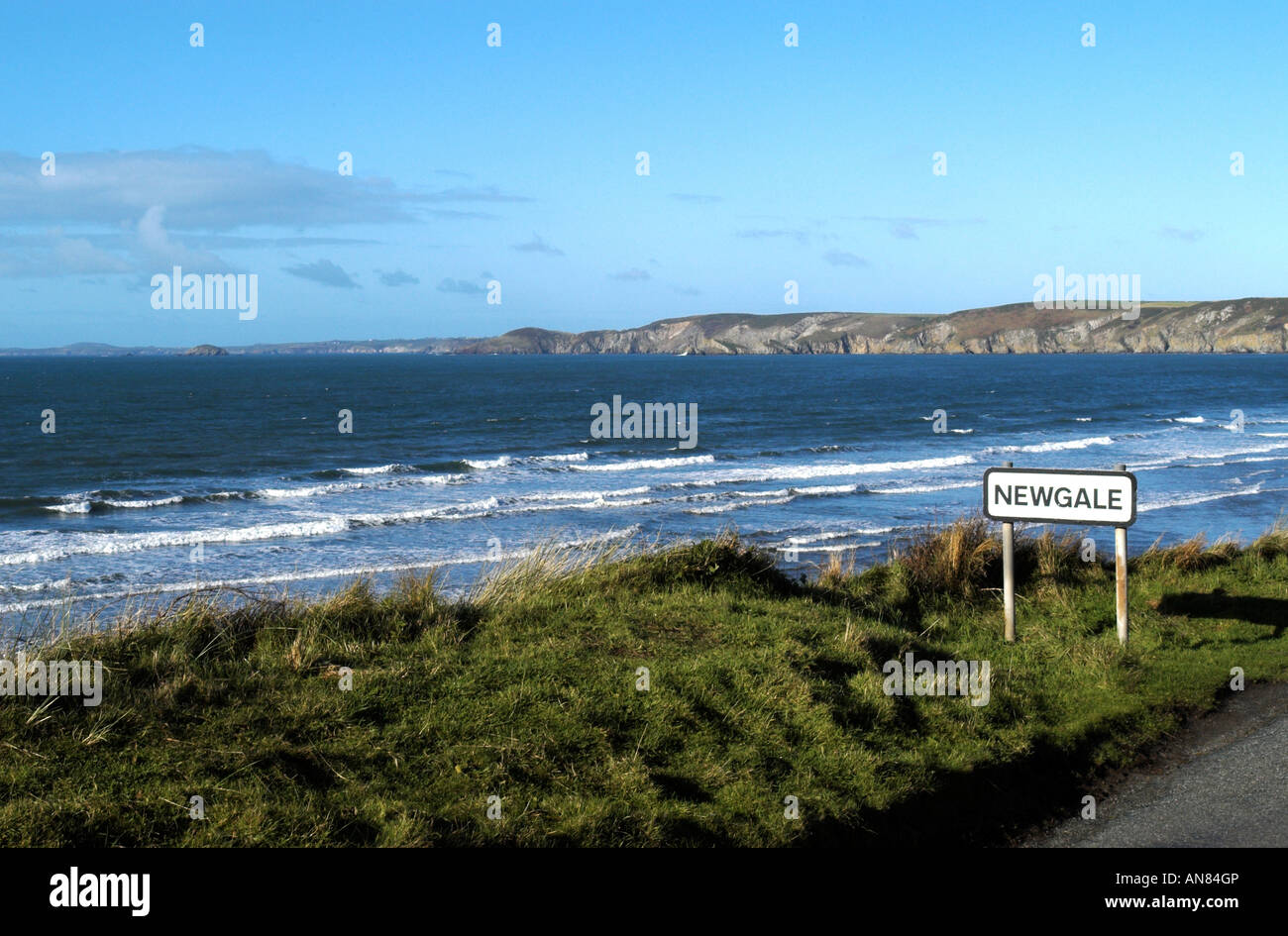 Pembrokeshire Coast Newgale Stock Photo - Alamy