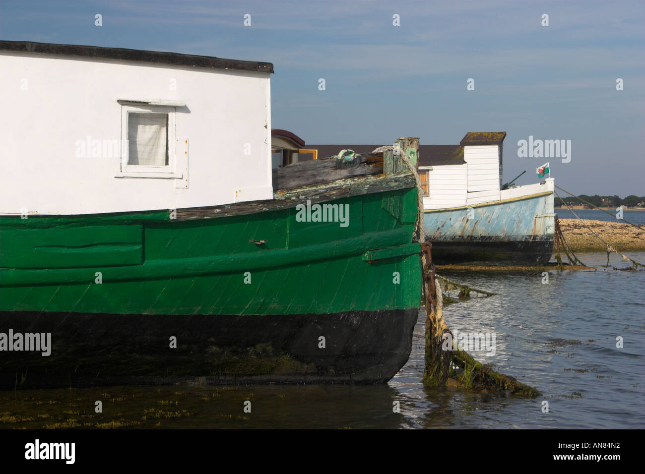 Hayling island house boat hi-res stock photography and images - Alamy