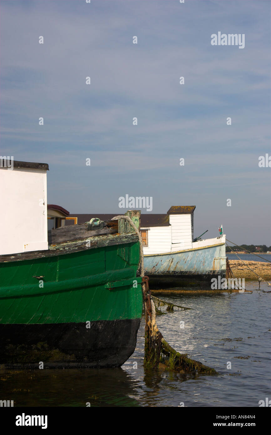 Hayling island house boat hi-res stock photography and images - Alamy