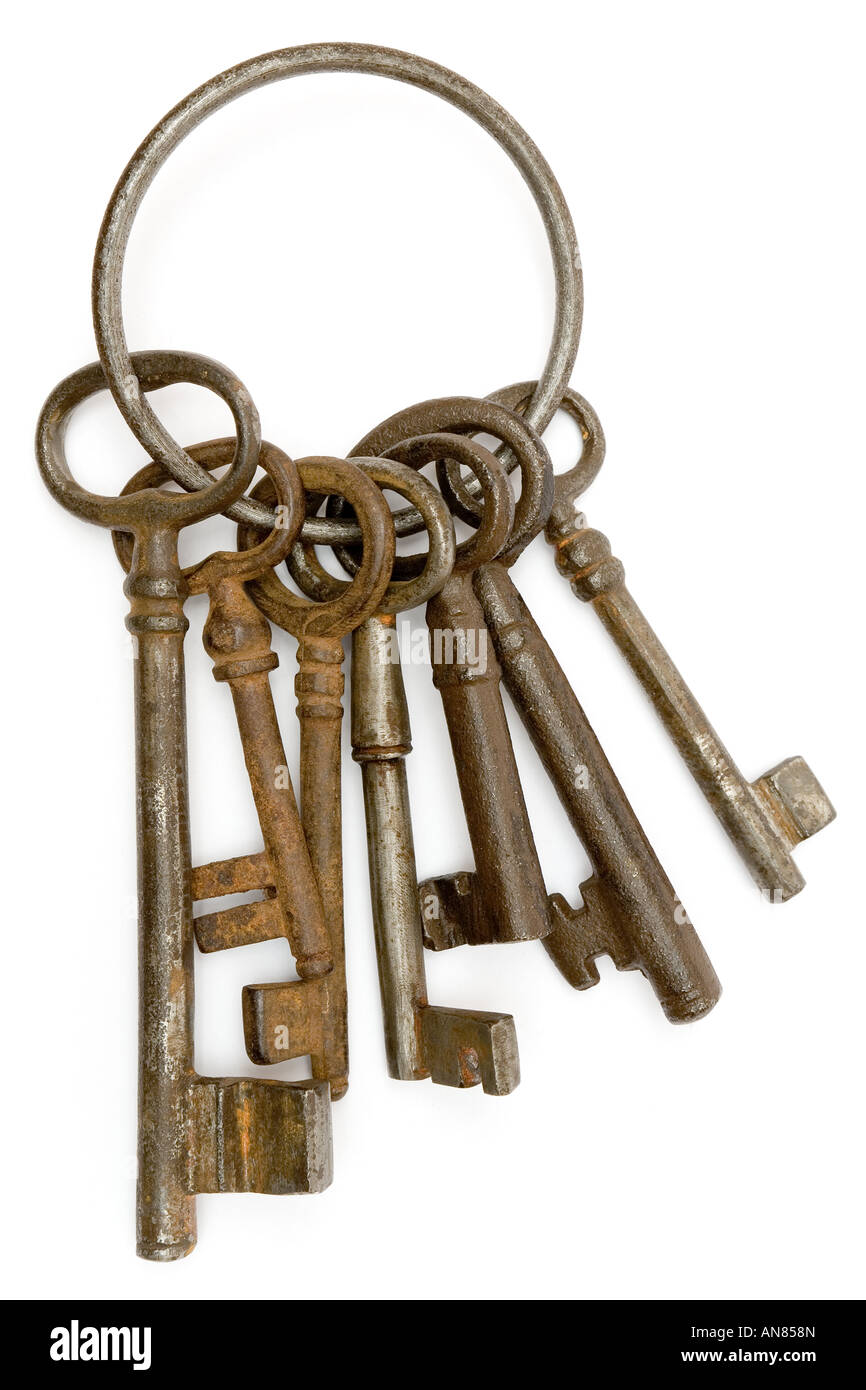 Old prison keys hi-res stock photography and images - Alamy