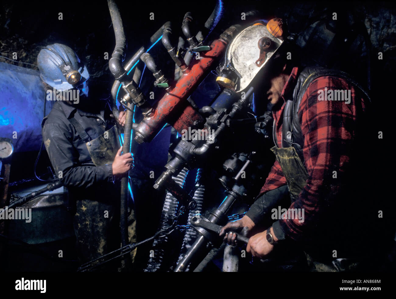 Two miners hi-res stock photography and images - Alamy