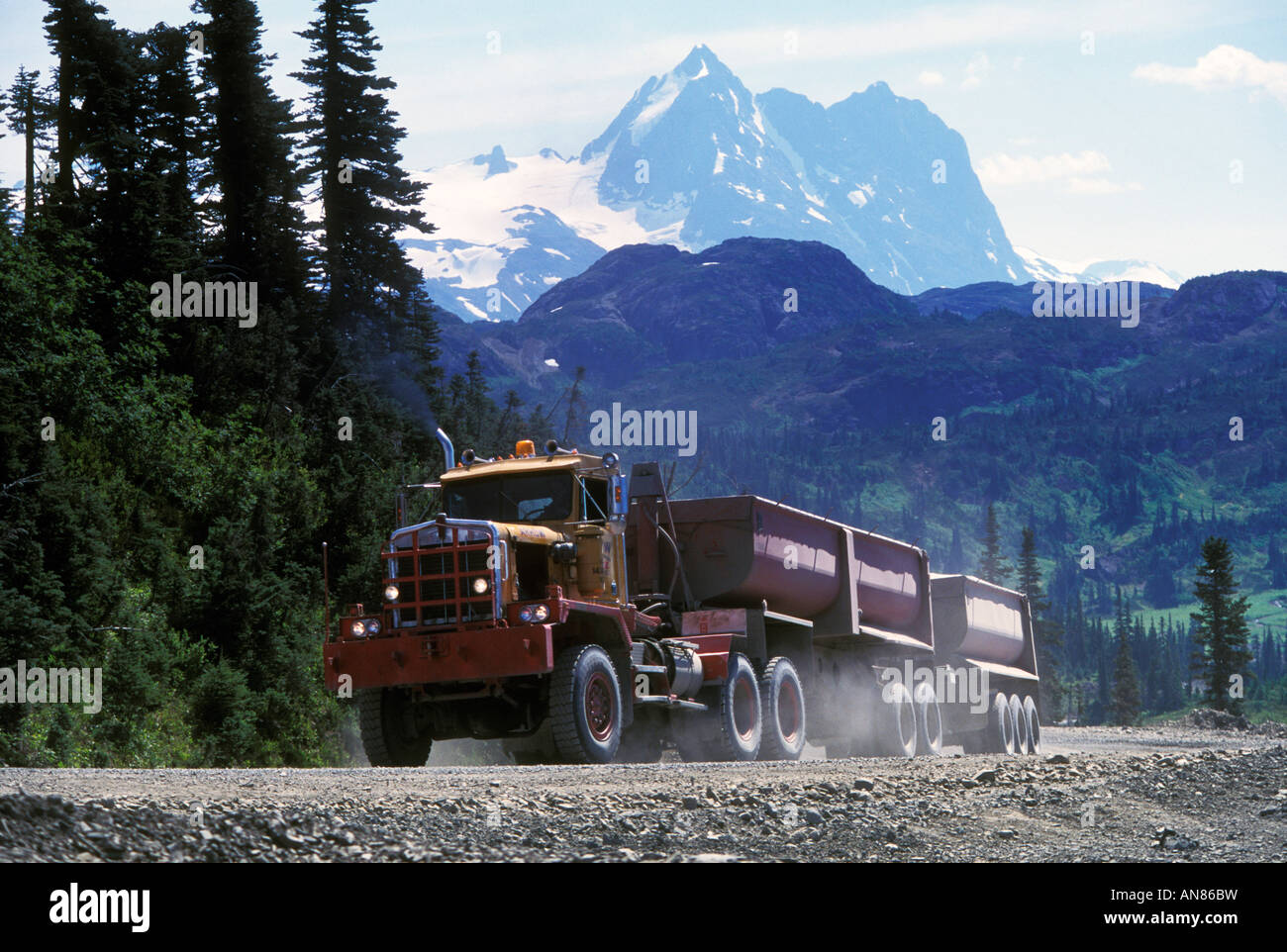 Mining truck carrying gold hi-res stock photography and images - Alamy