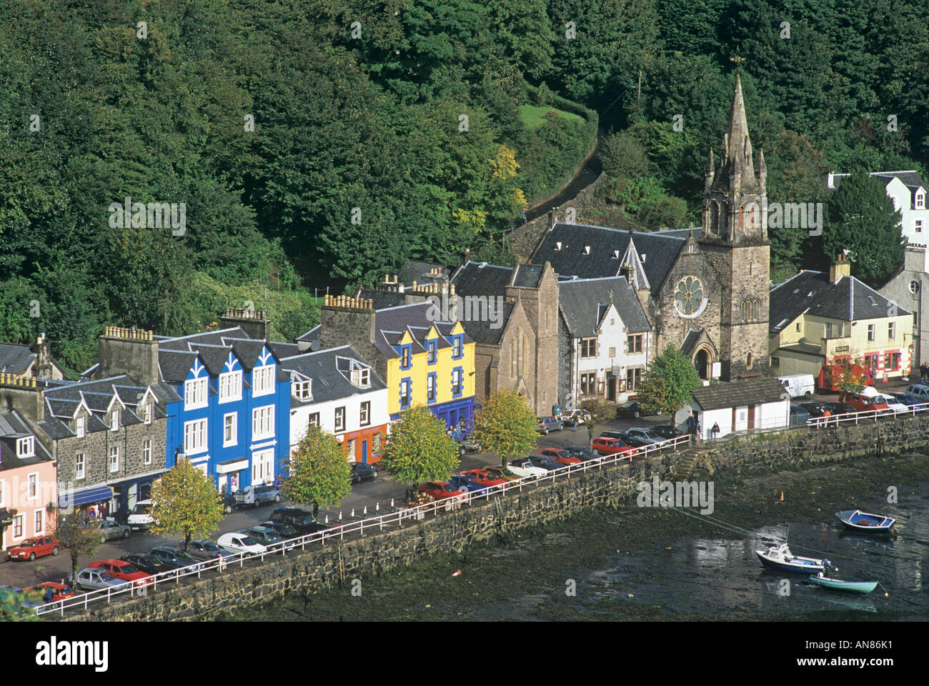 Aerial tobermory hi-res stock photography and images - Alamy
