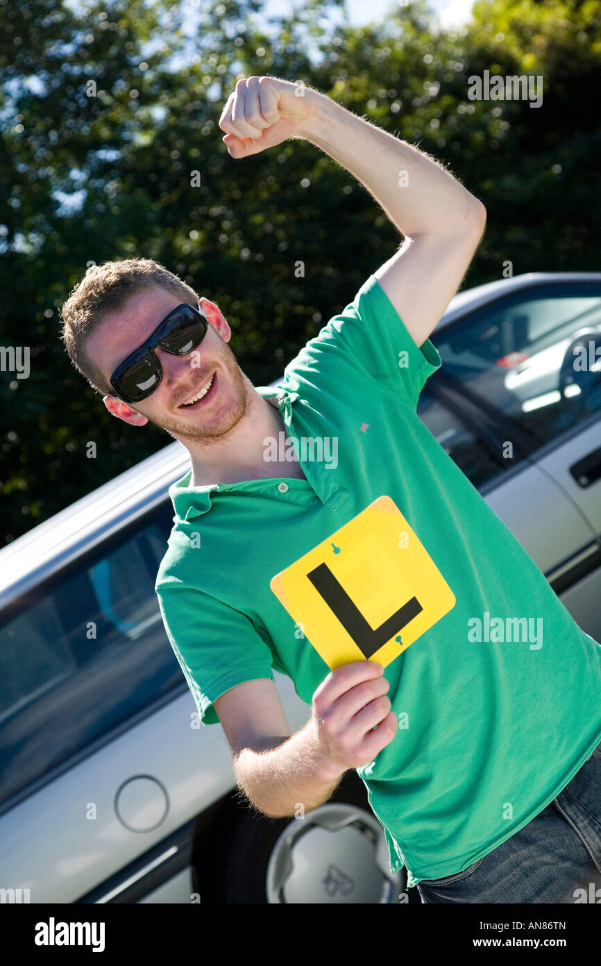 australian learner driver australia Stock Photo - Alamy