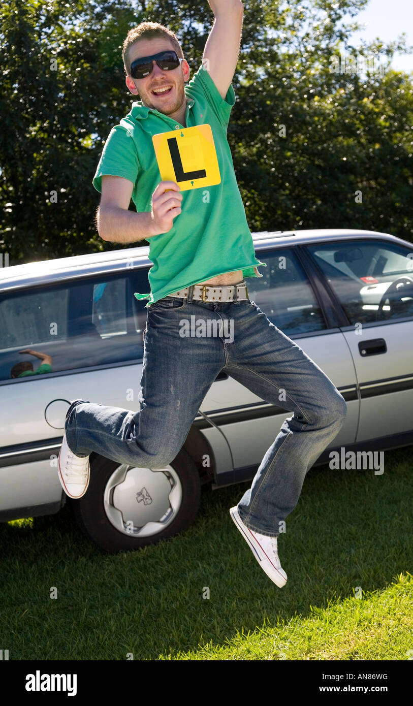 Learner plates hi-res stock photography and images - Alamy
