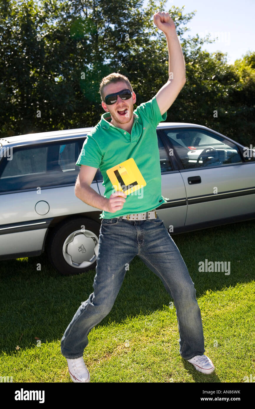 australian learner driver australia Stock Photo - Alamy