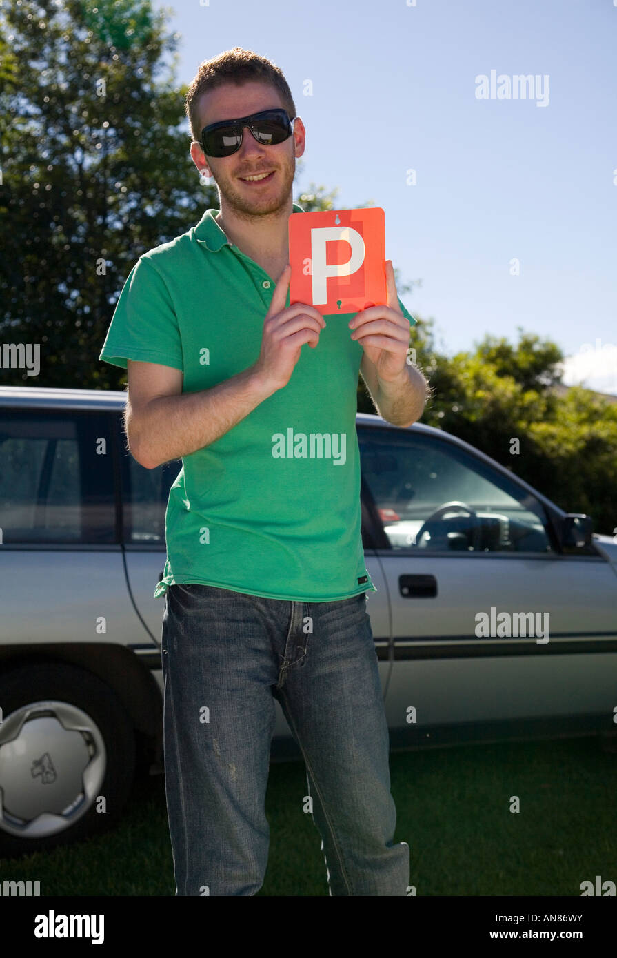 australian probationary learner driver australia Stock Photo - Alamy