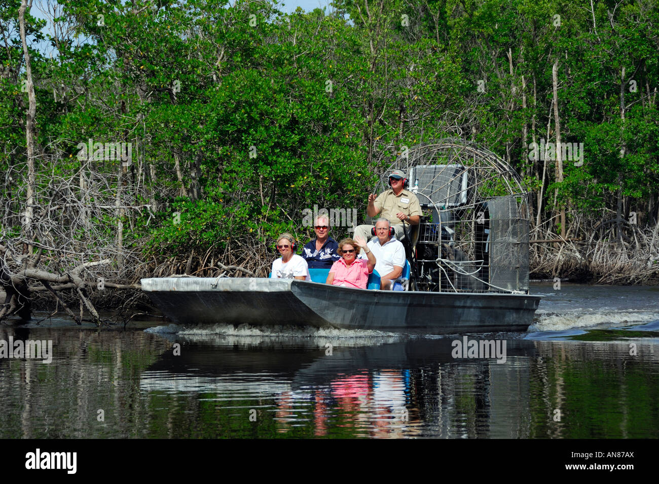 Everglade airboat hi-res stock photography and images - Alamy