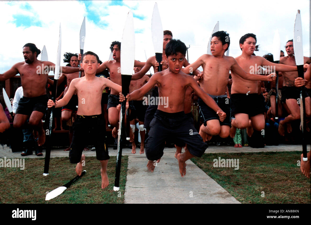 Maori Ceremony New Zealand High Resolution Stock Photography and Images ...