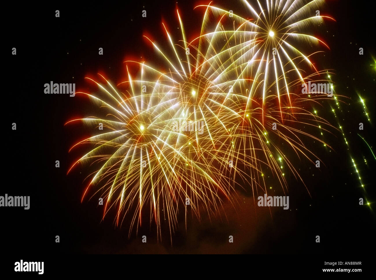 Fireworks Display on Guy Fawkes Night 5th of November Annual ...