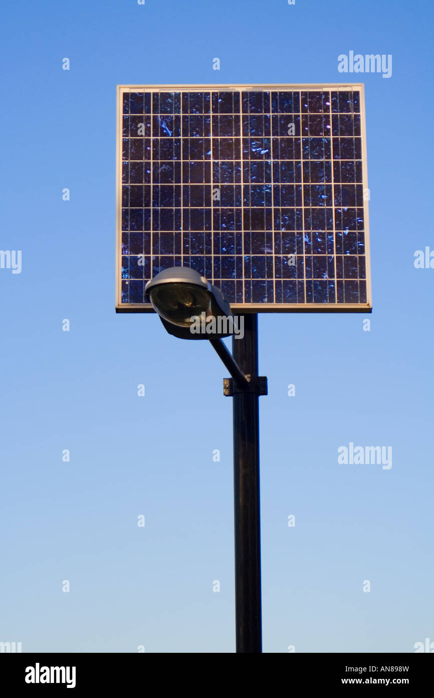 Street lighting powered solar energy hi-res stock photography and ...