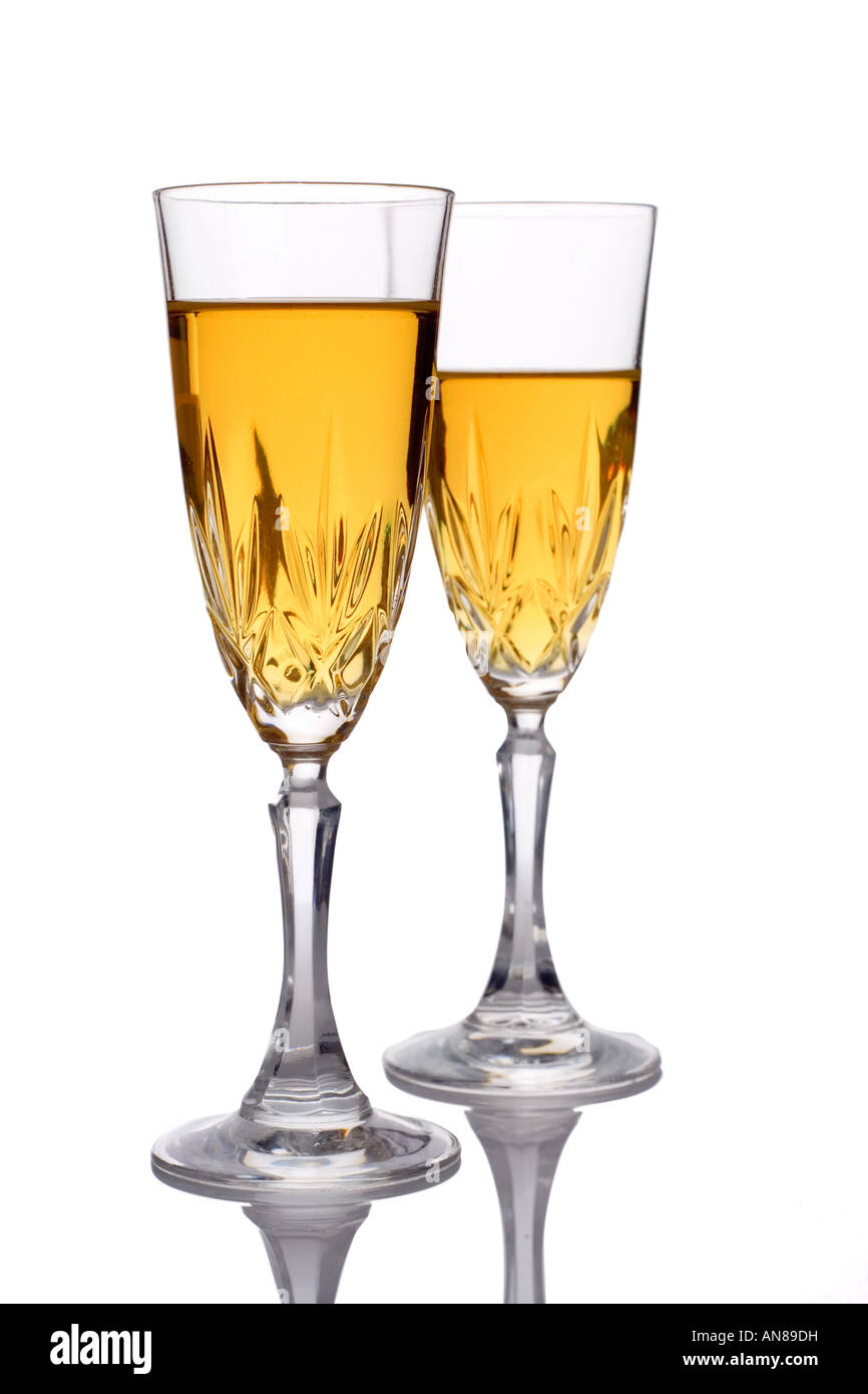 Two wine glasses Stock Photo - Alamy