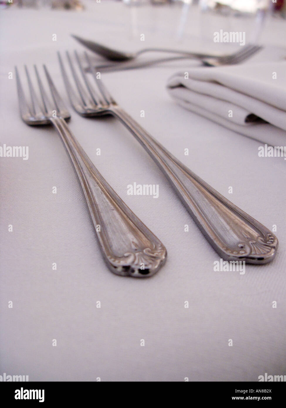 Close up formal dinner table hi-res stock photography and images - Alamy