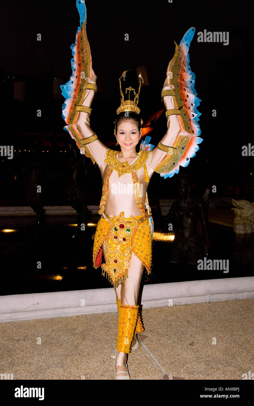 Apsara dancer, Bangkok, Thailand Stock Photo - Alamy