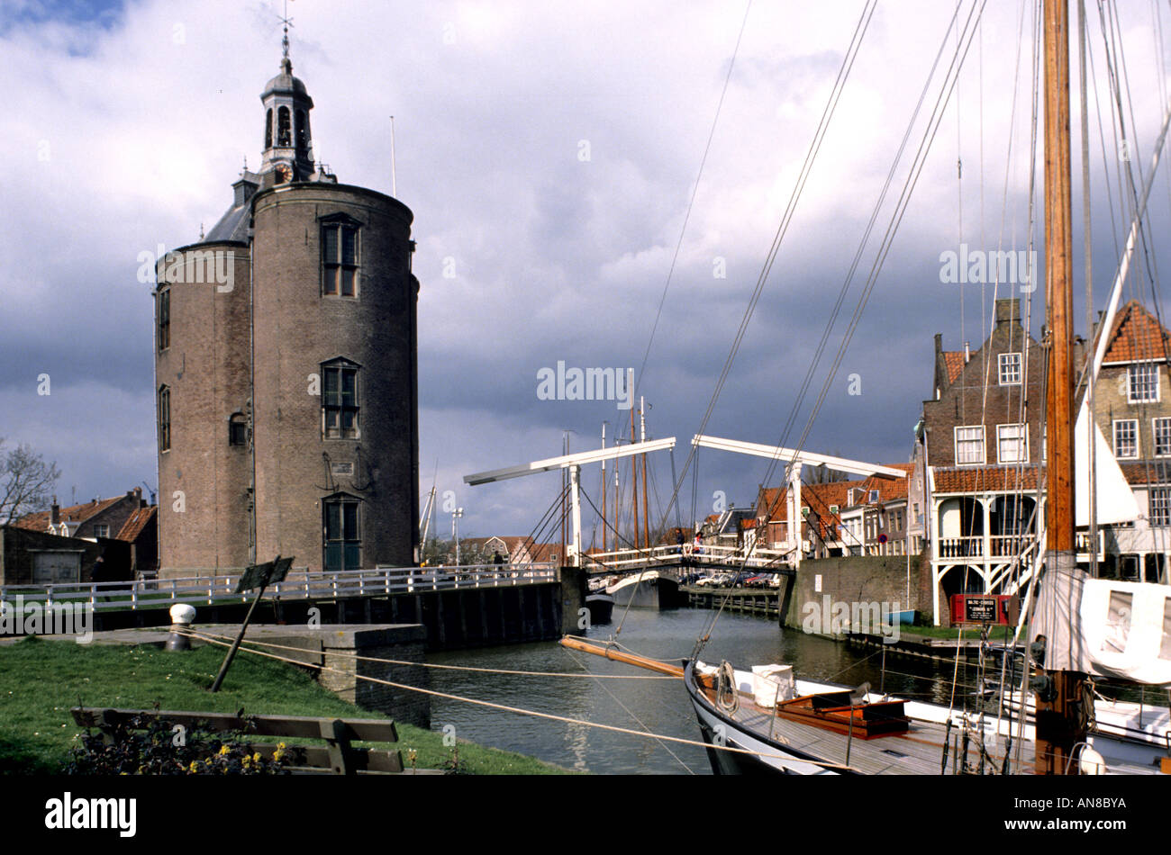 The Drommedaris was built as a defence tower as part of the 16th ...