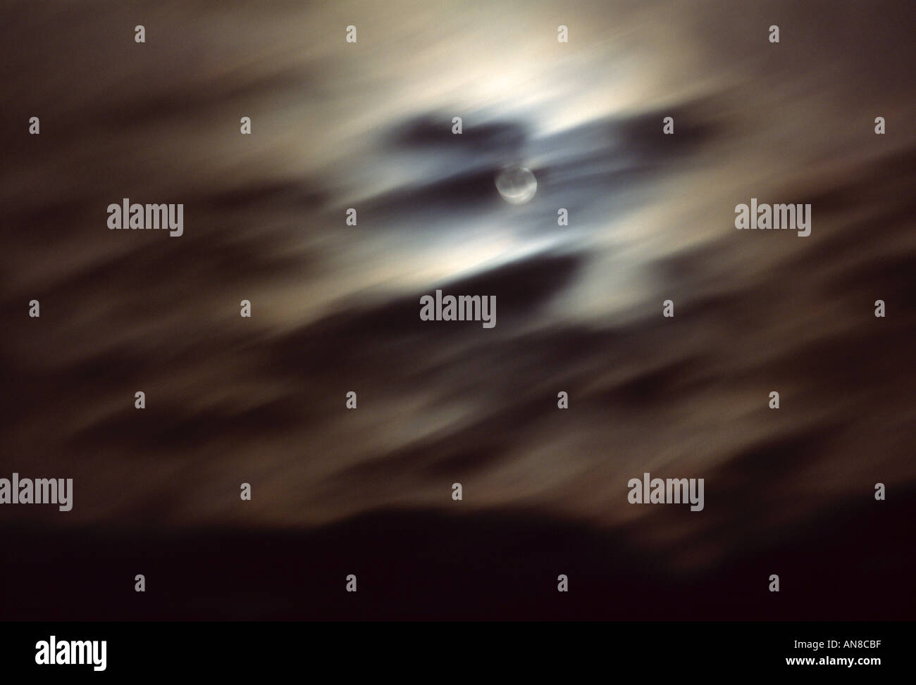 moon over Rio De Janerio Brazil Stock Photo - Alamy