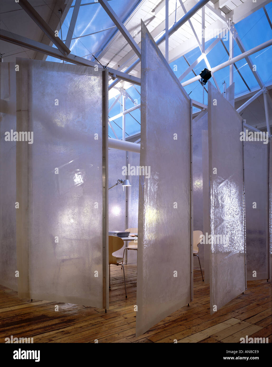 Futuristic office cubicles hi-res stock photography and images - Alamy