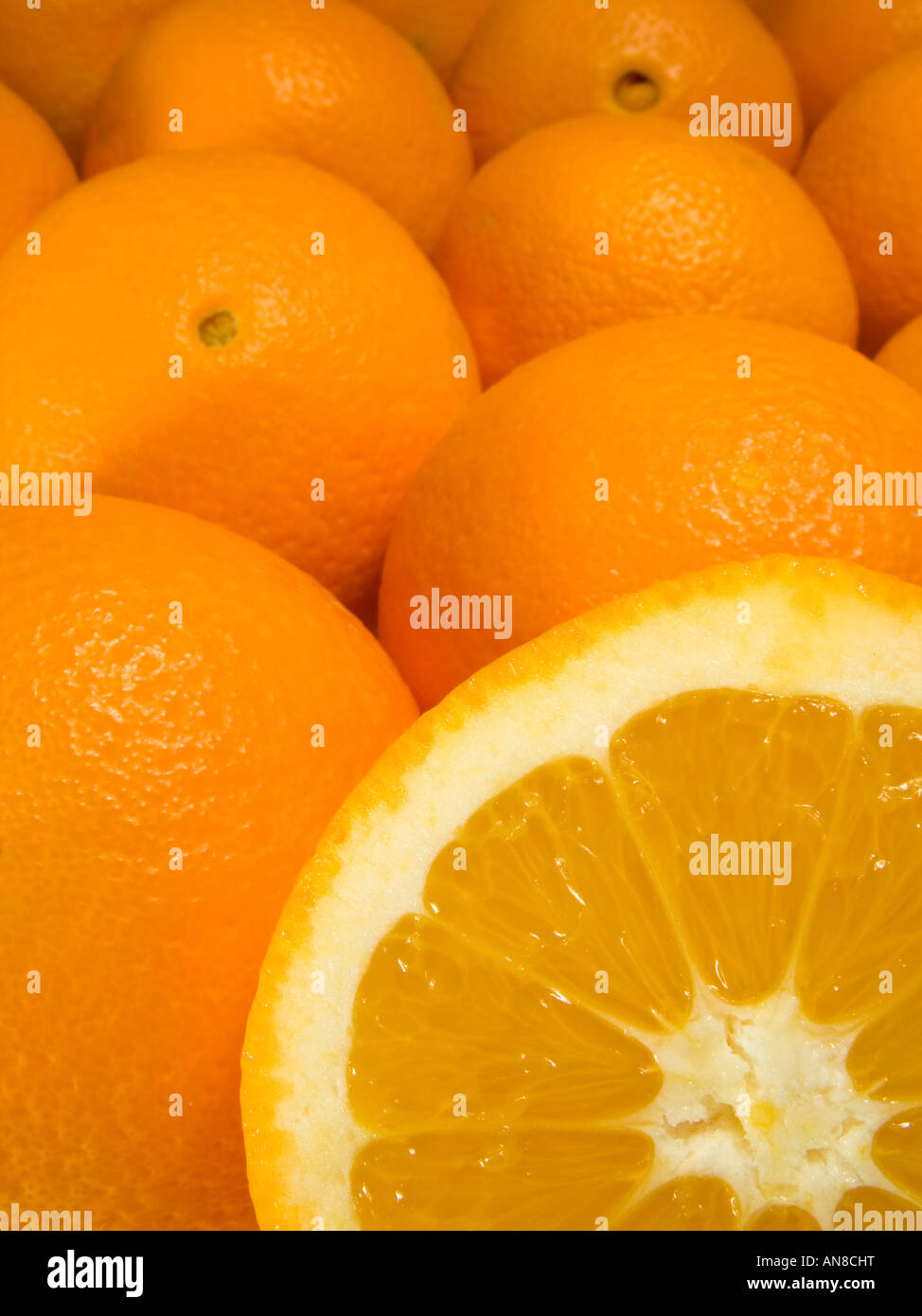 Oranges cut open hi-res stock photography and images - Alamy
