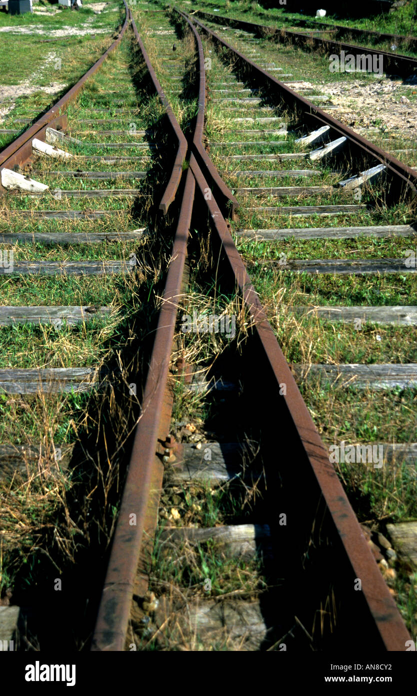 Railroad Tracks Train Track Stock Photo - Alamy