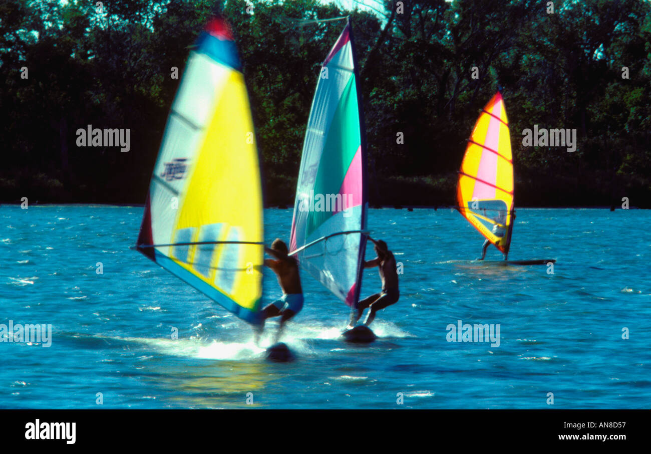 Windsurf wave riding windsurfing hi-res stock photography and images ...