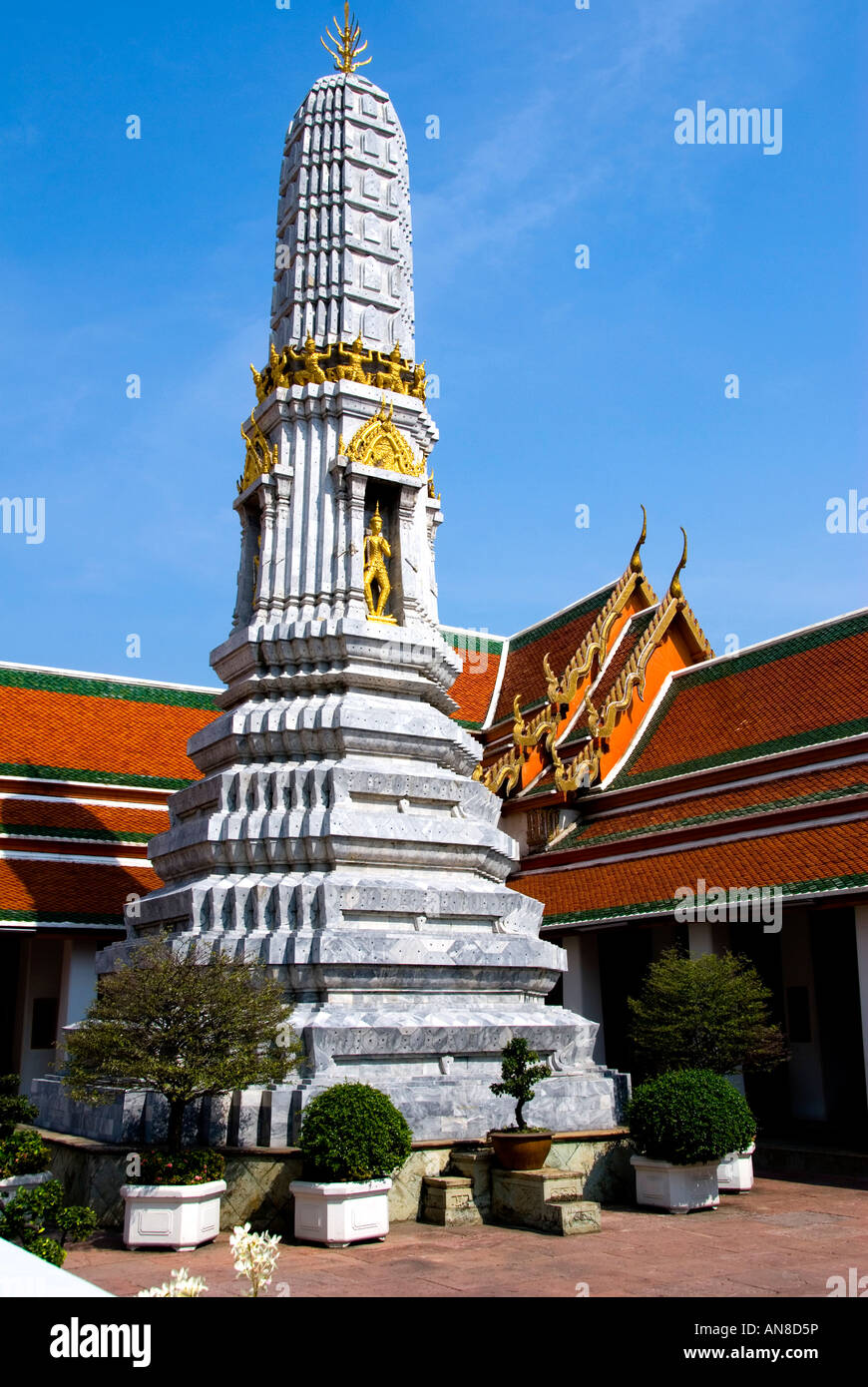 Wat Po Bangkok Thailand Stock Photo - Alamy