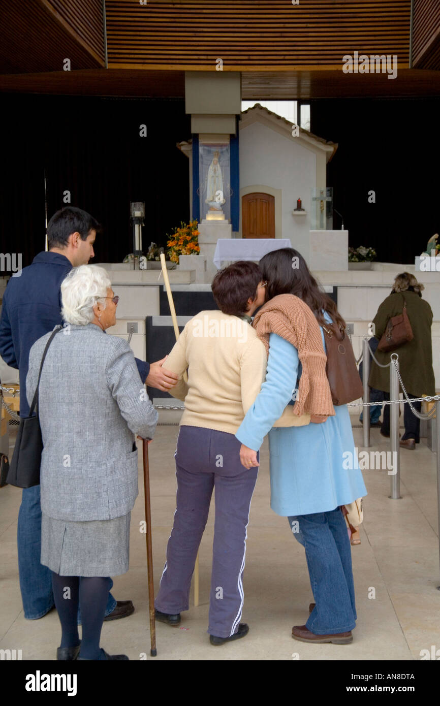 FATIMA PORTUGAL Woman religious pilgrim at this world famous pilgrimage ...