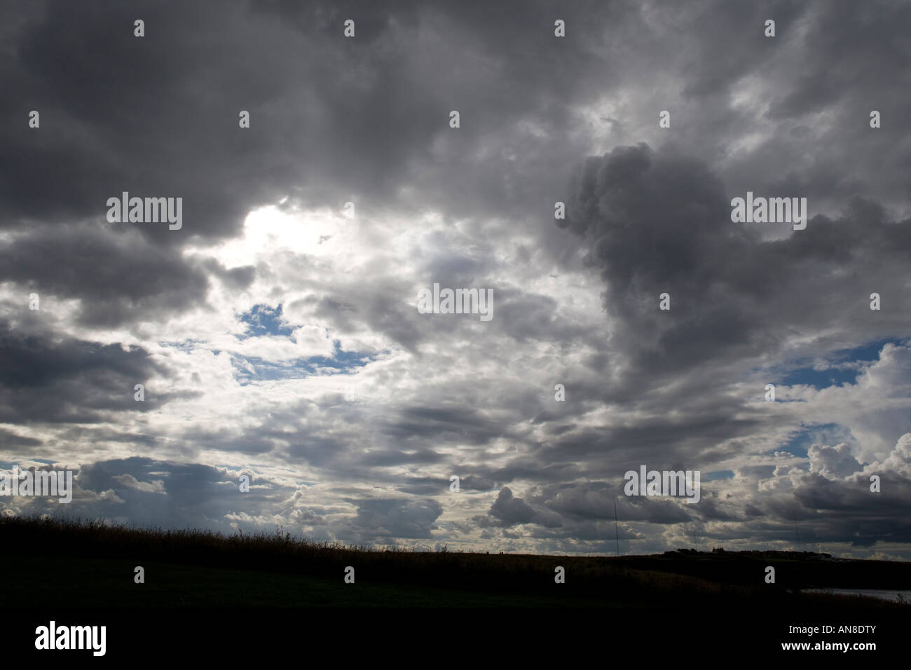 Gray Cloudy Sky Rain