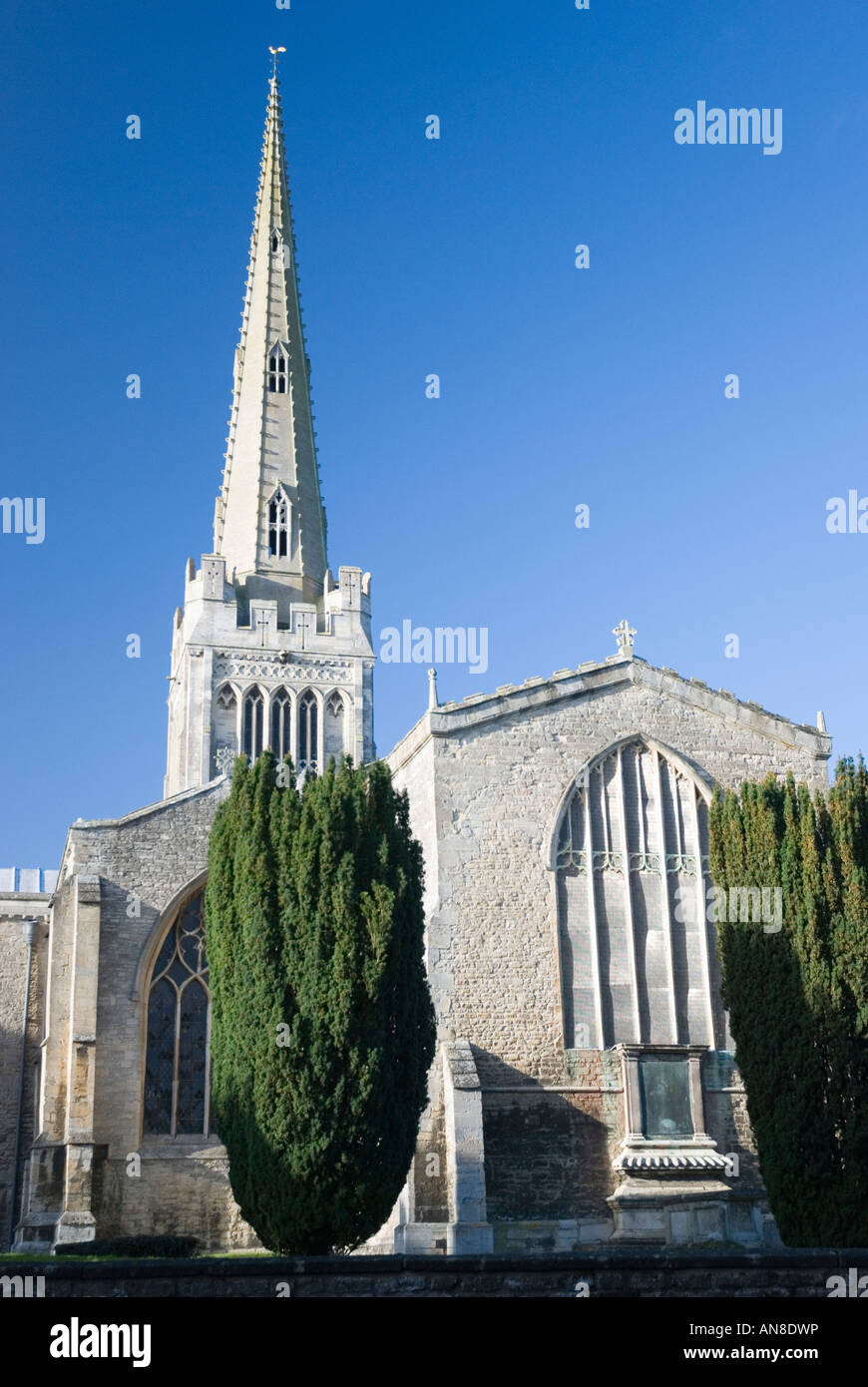St Peters Church Oundle Northamptonshire UK Stock Photo - Alamy
