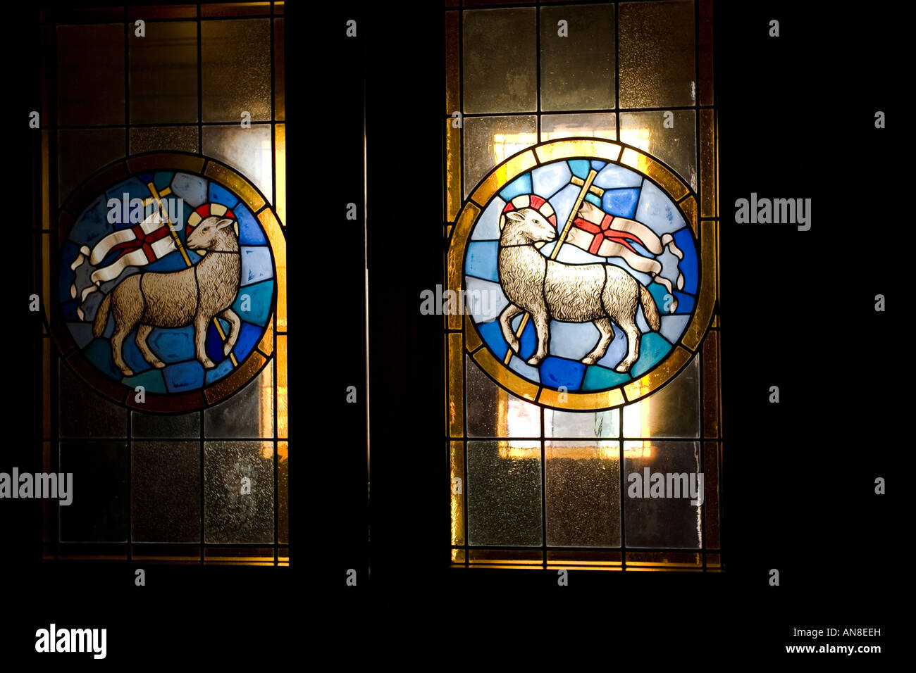 Stained Glass Window Stock Photo - Alamy