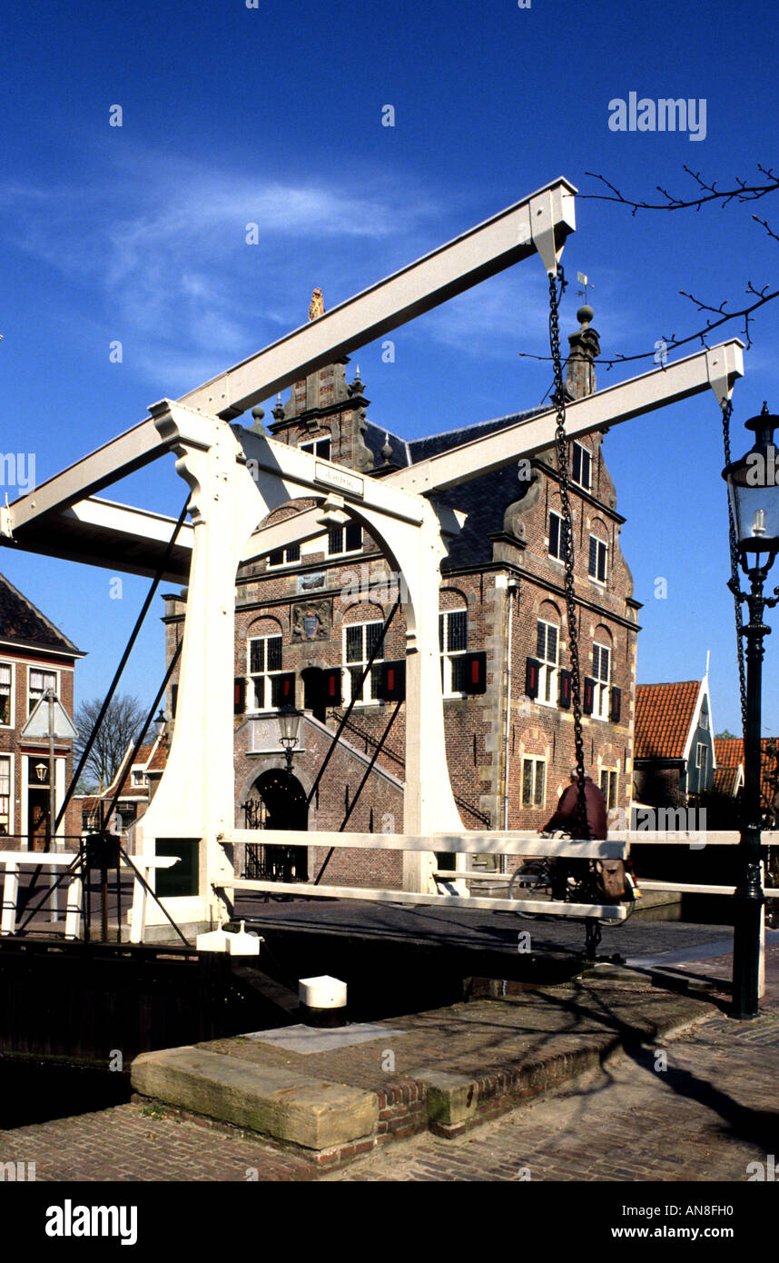 Netherlands Holland De Rijp Historic City Town Hall Stock Photo - Alamy