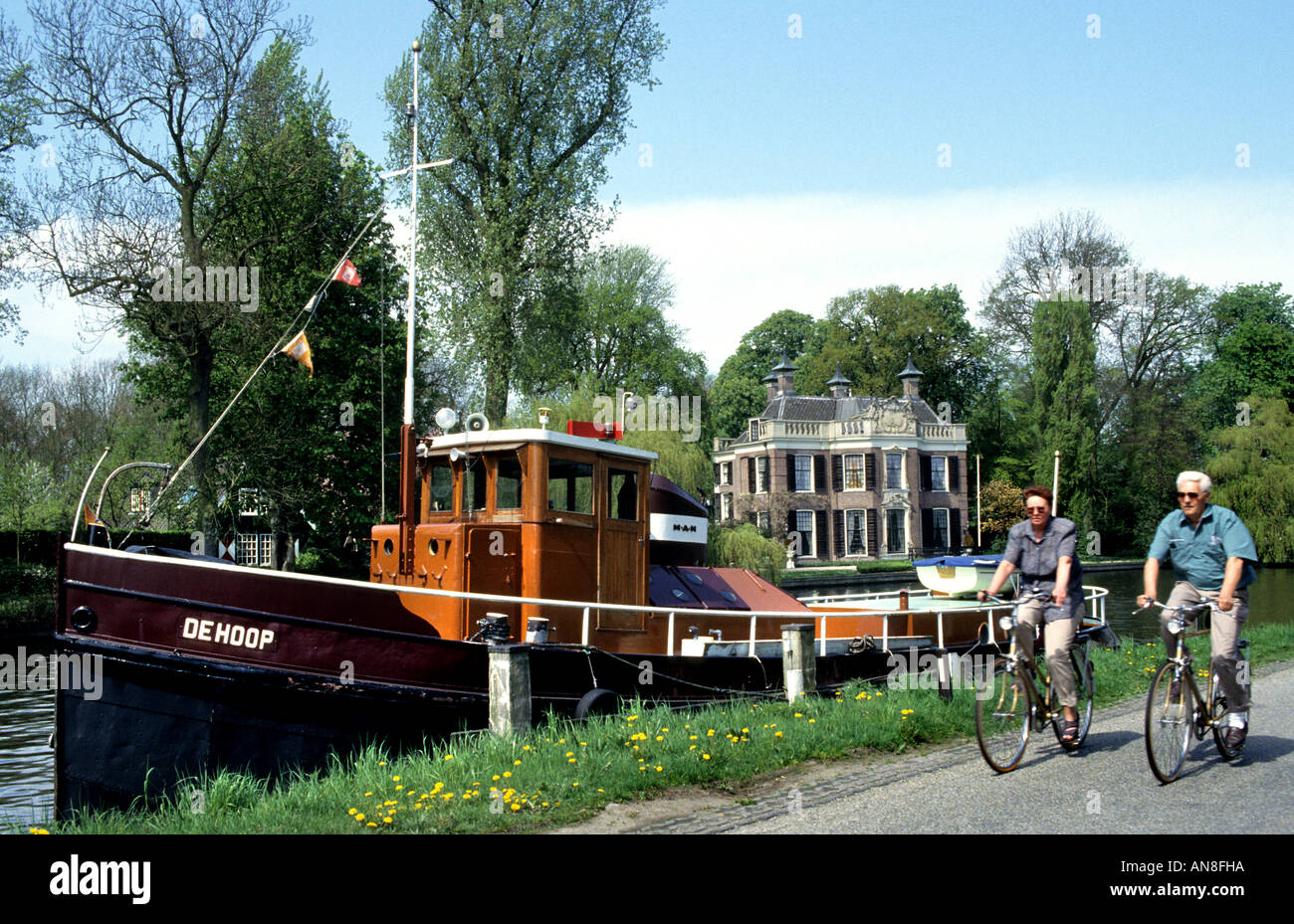 The Vecht near Utrecht Netherlands Holland Stock Photo - Alamy