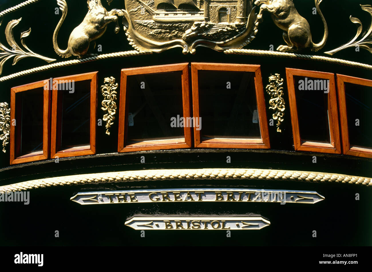 Stern name plate hi-res stock photography and images - Alamy