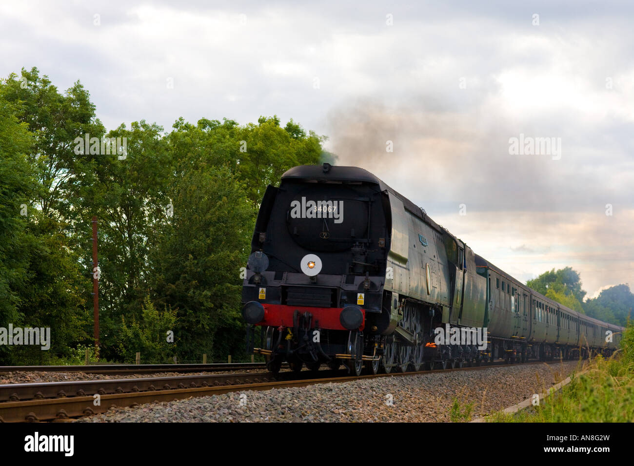 Tangmere steam locomotive hi-res stock photography and images - Alamy