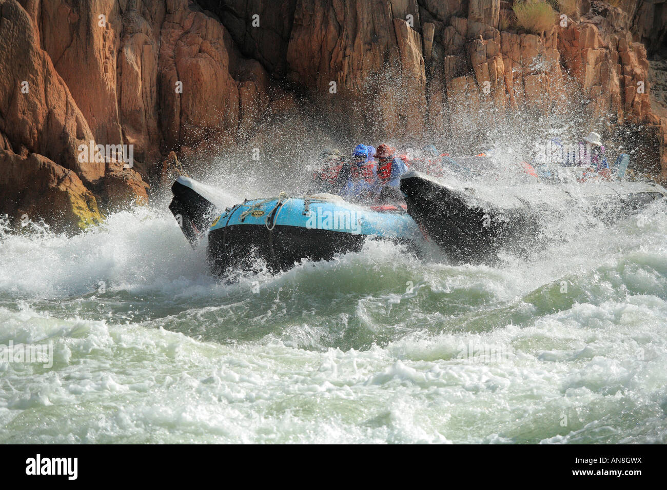 River Runners on the Colorado River Stock Photo - Alamy