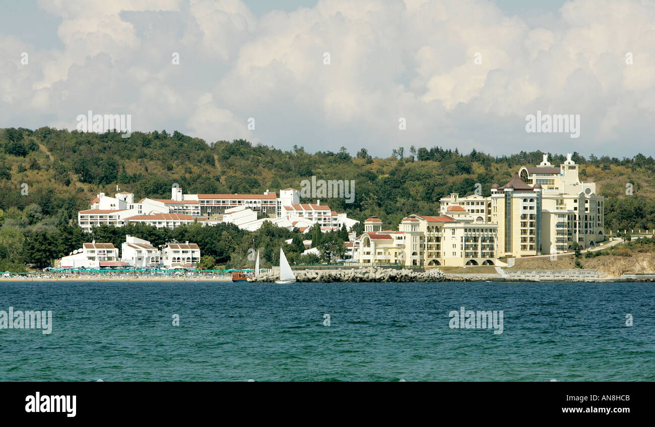 Djuni Marina Royal Palace Bulgaria Black sea site dune sand beach ...