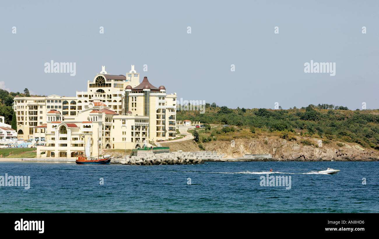 Djuni Marina Royal Palace Bulgaria Black sea site dune sand beach ...