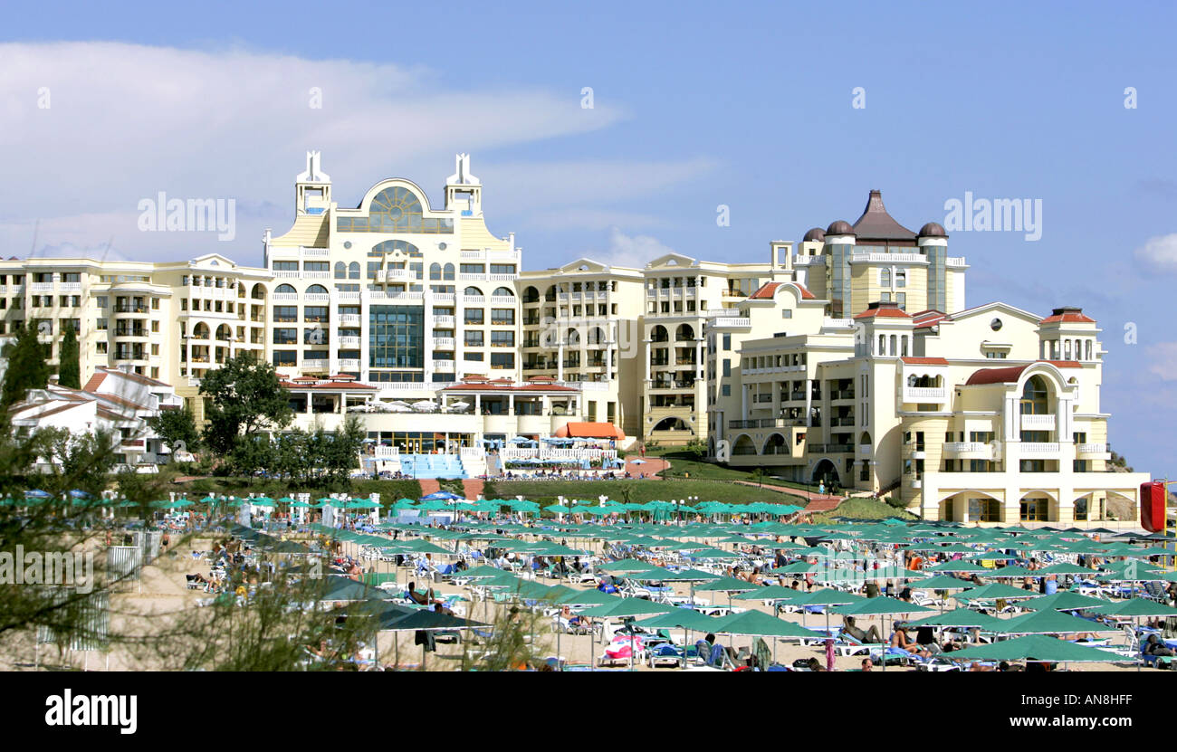 Djuni Marina Royal Palace Bulgaria Black sea site dune sand beach ...