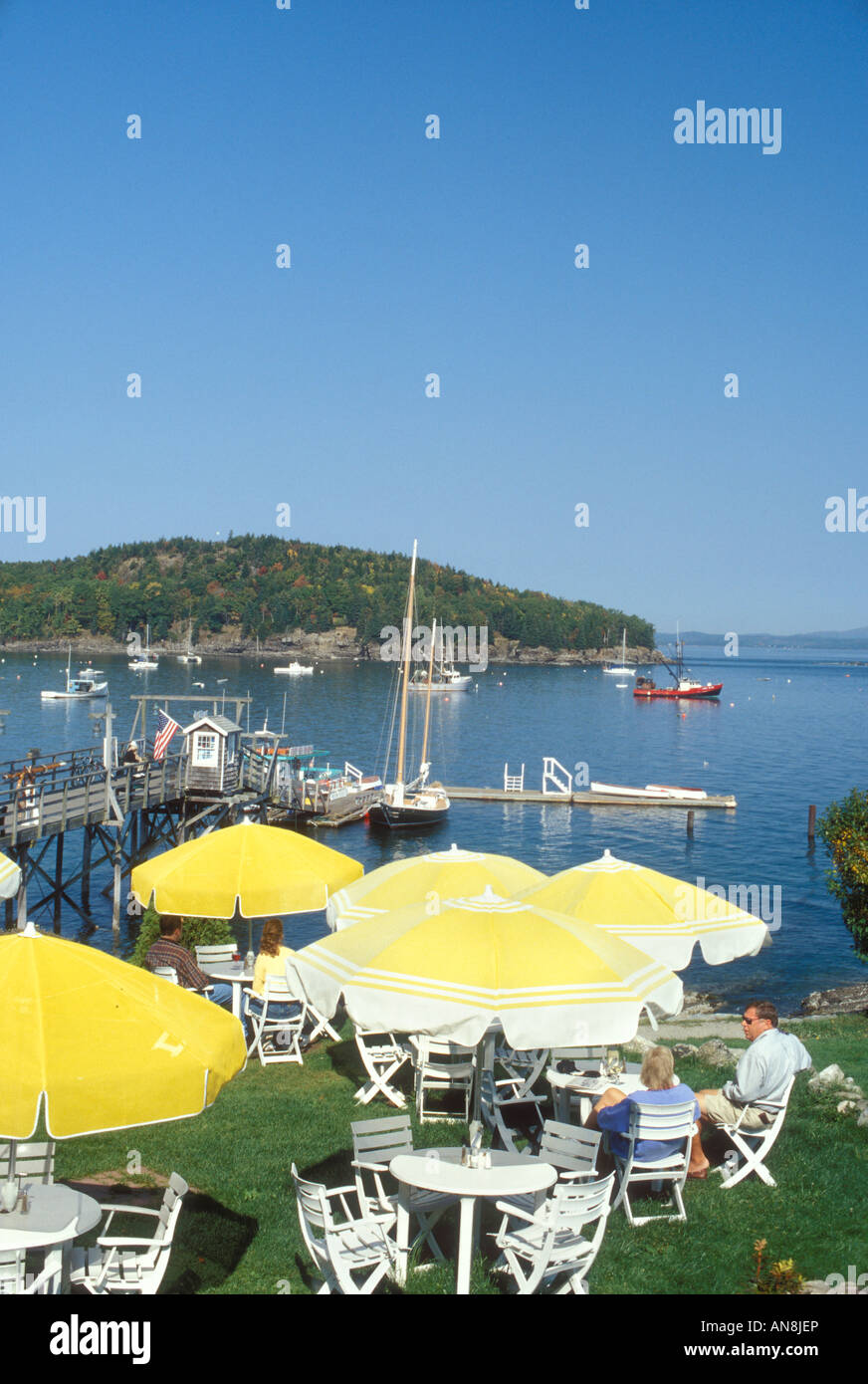 Bar harbor pier hi-res stock photography and images - Alamy