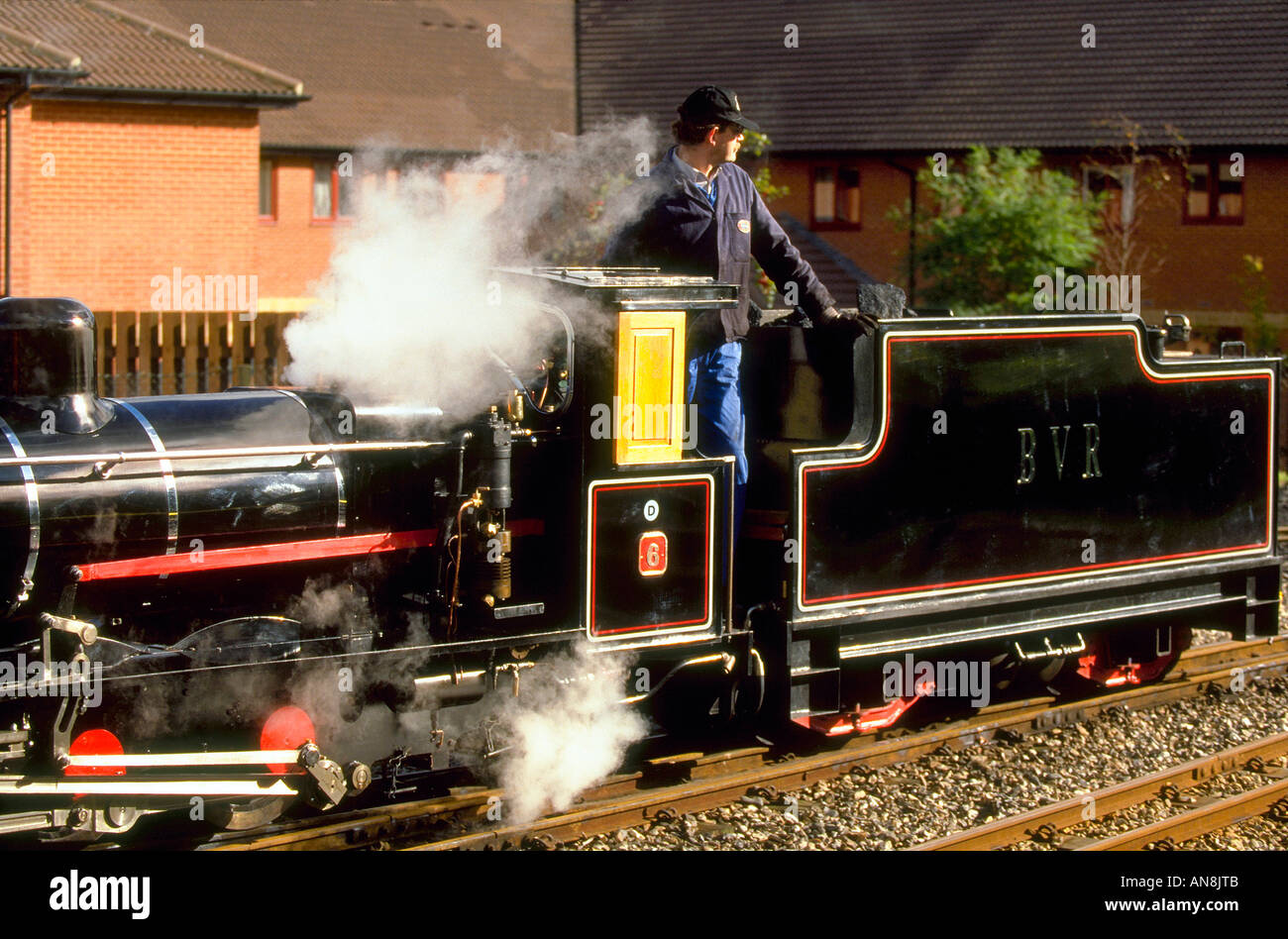 Miniature steam train hi-res stock photography and images - Alamy