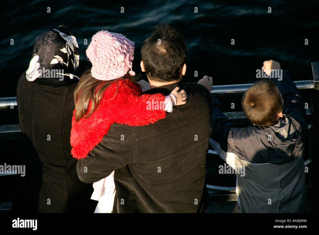 Turkish family, Istanbul, Turkey Stock Photo - Alamy