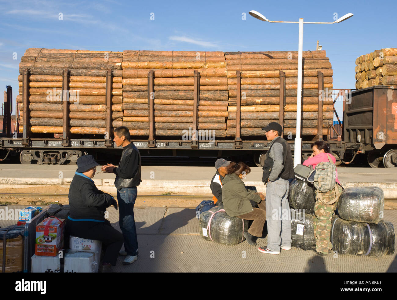 Timber train hi-res stock photography and images - Alamy