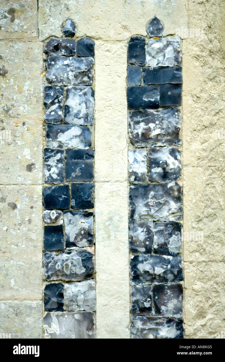 Flushwork, The Assumption, Ufford, Suffolk, England UK Stock Photo - Alamy