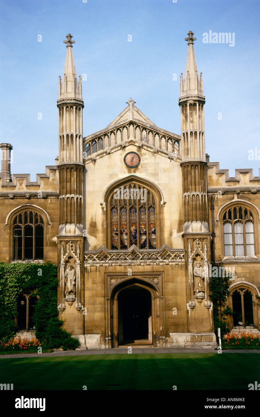 Corpus Christi College Cambridge University Stock Photo - Alamy