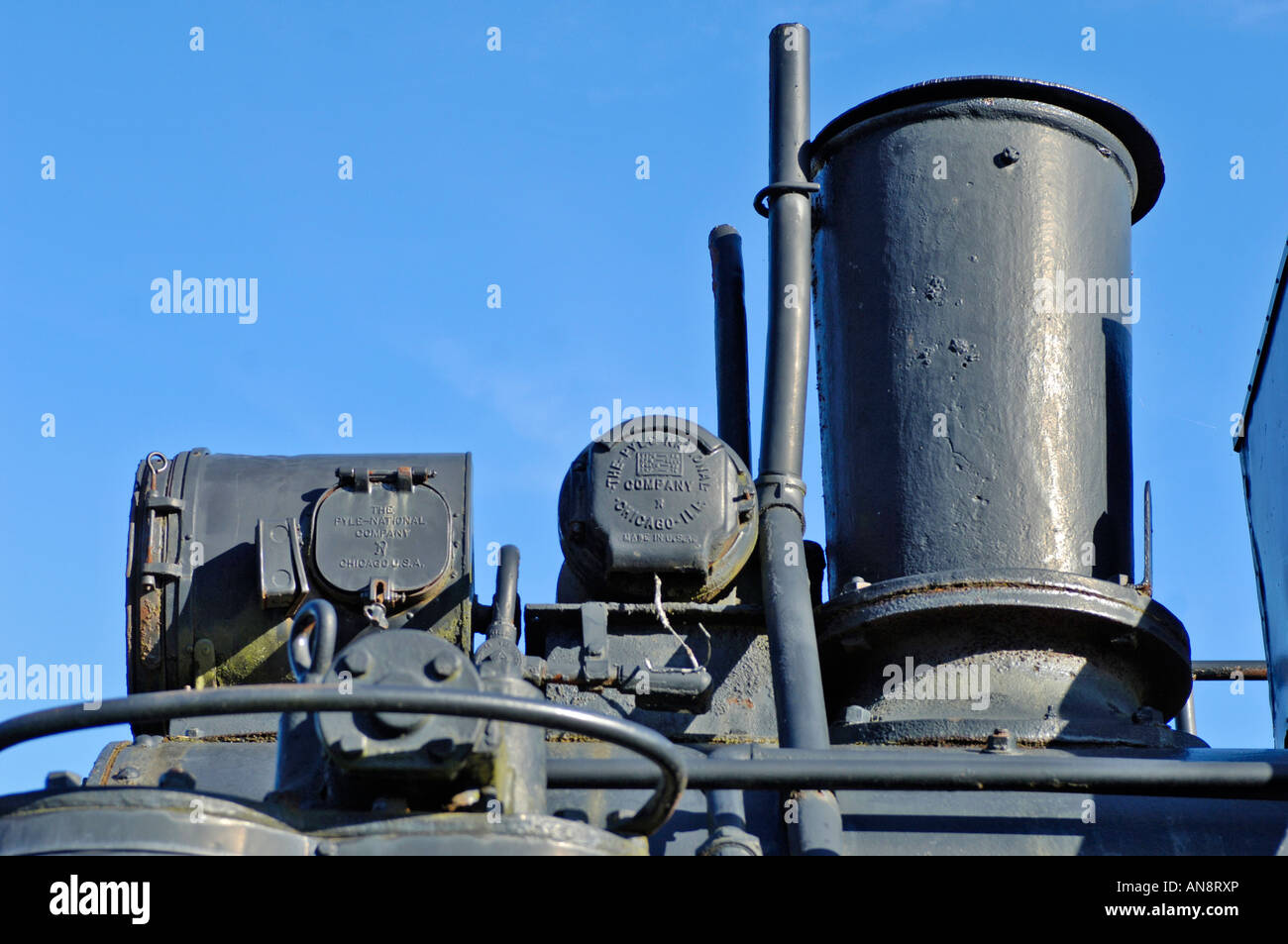 MacMillan Bloedel #1044 Logging Railway Steam Locomotive at Chemainus ...